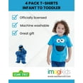 Sesame Street Elmo & Friends Toddler Boys 4-Pack T-Shirts: Kid's Outfit ...