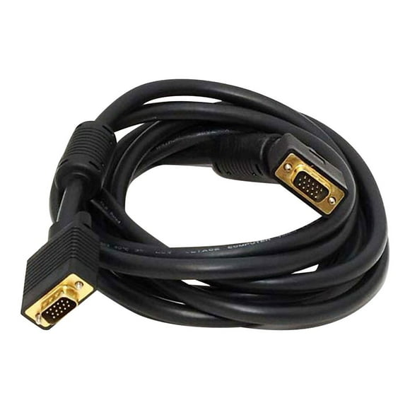 Monoprice Super - VGA cable - HD-15 (VGA) (M) to HD-15 (VGA) (M) - 10 ...