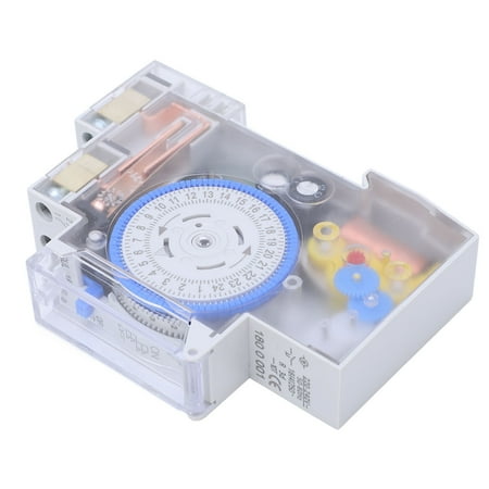 Time Switch, Timer Relay 220-240V AC Programmable For Equipment ...