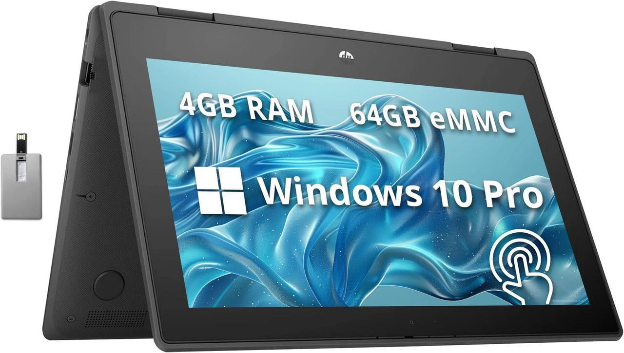 Restored HP - Touchscreen ProBook x360 11 G5 EE Laptop | Intel Celeron N4020 | 4GB RAM, 320GB ...