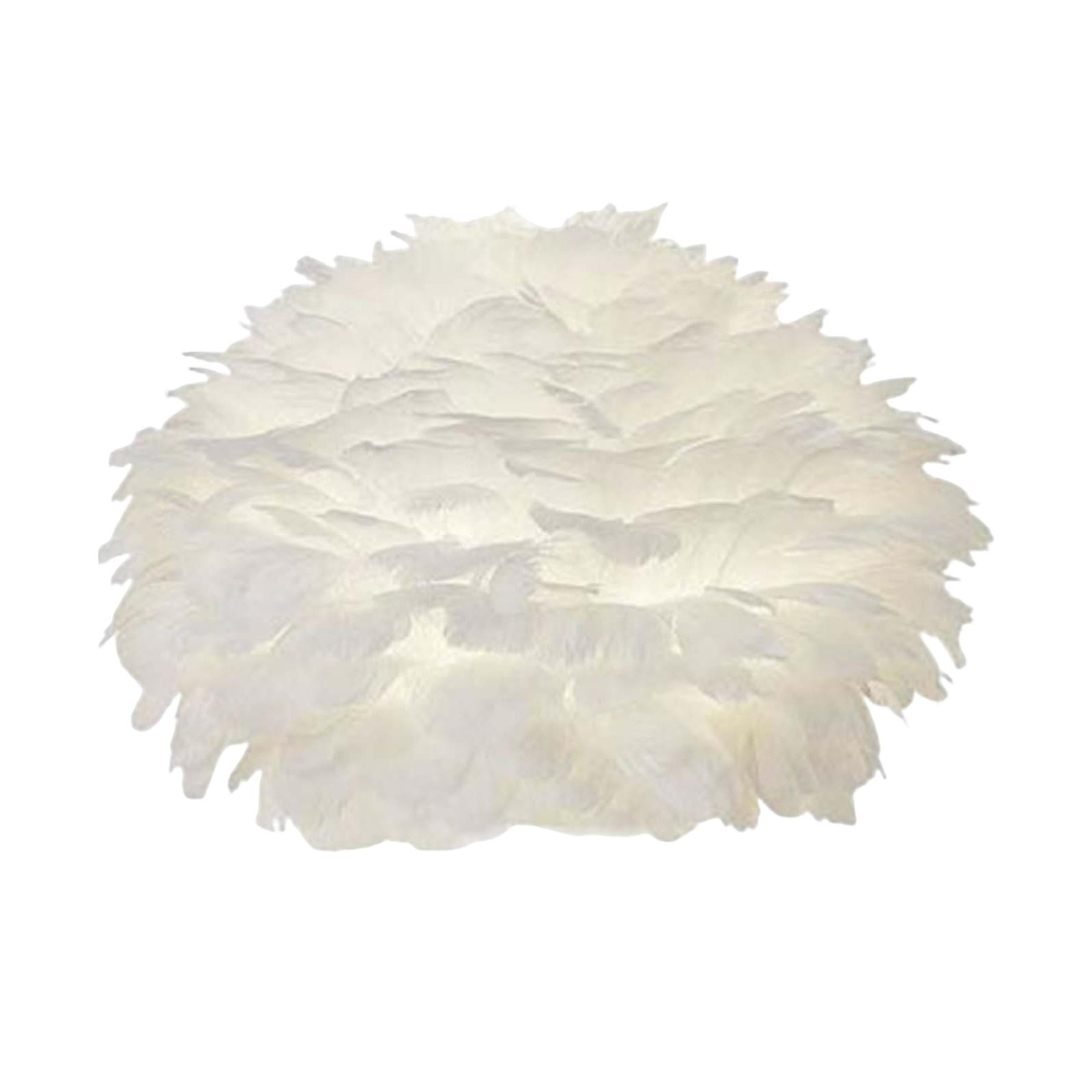 Click here for Shangren Feather Lamp Shade Boho Hanging Lampshade... prices