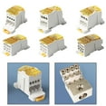 80A ~ 500A Power Junction Box Distribution Terminal Block Connector DIN Rail - Walmart.com