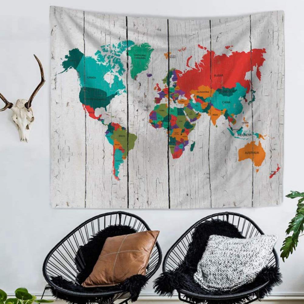 Click here for Pengxiang Shop Clearance! World Map Tapestry - Lar... prices