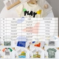 CAUYDY Toddler Baby Boy Girl Funny Letter Short Sleeve Cotton T-Shirt ...