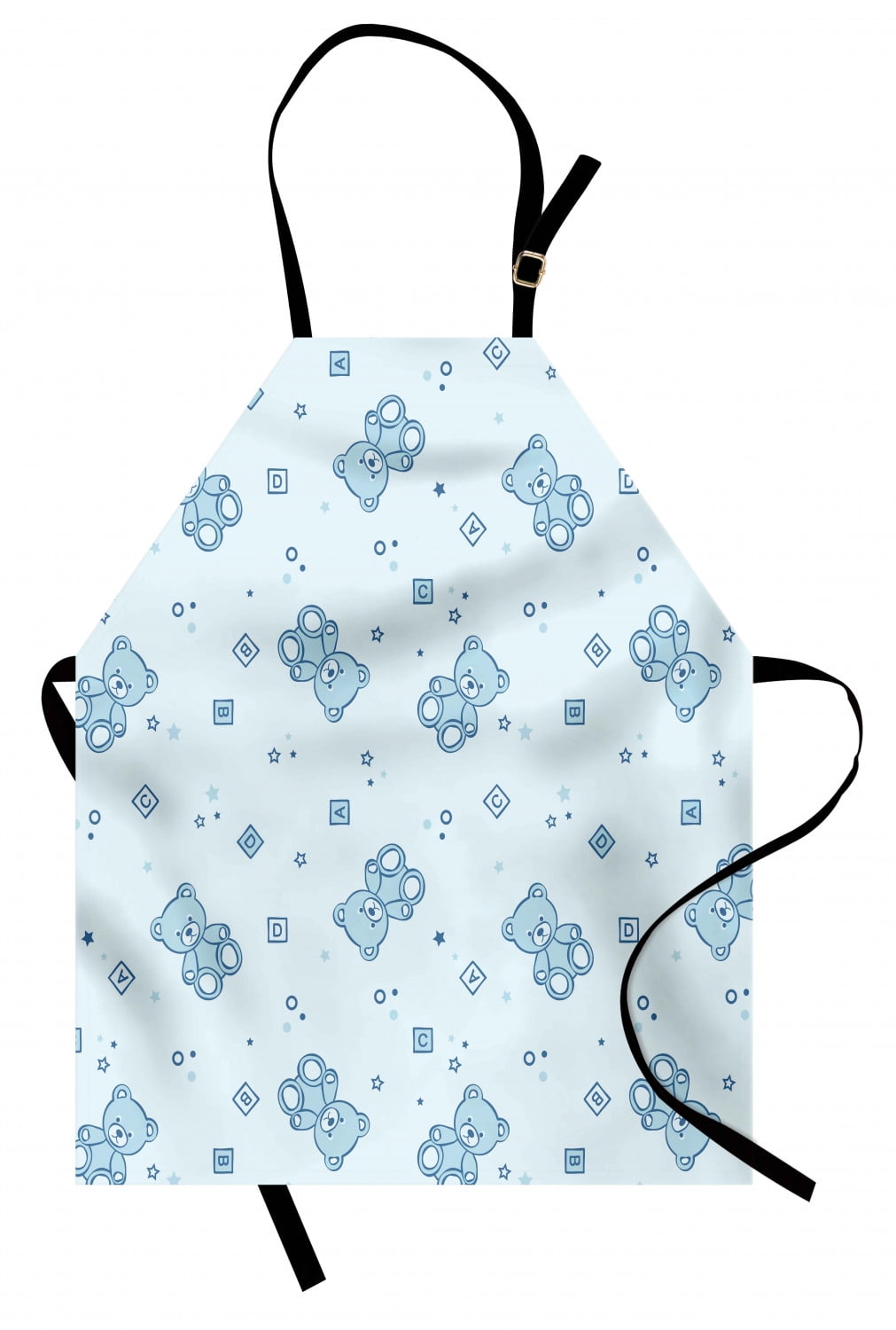 Nursery Apron Teddy Bears and Toys with Letters on Children Imagery ...