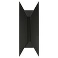 Maxxima LED Outdoor Wall Wash, Up and Down Black Sconce, Modern Porch ...