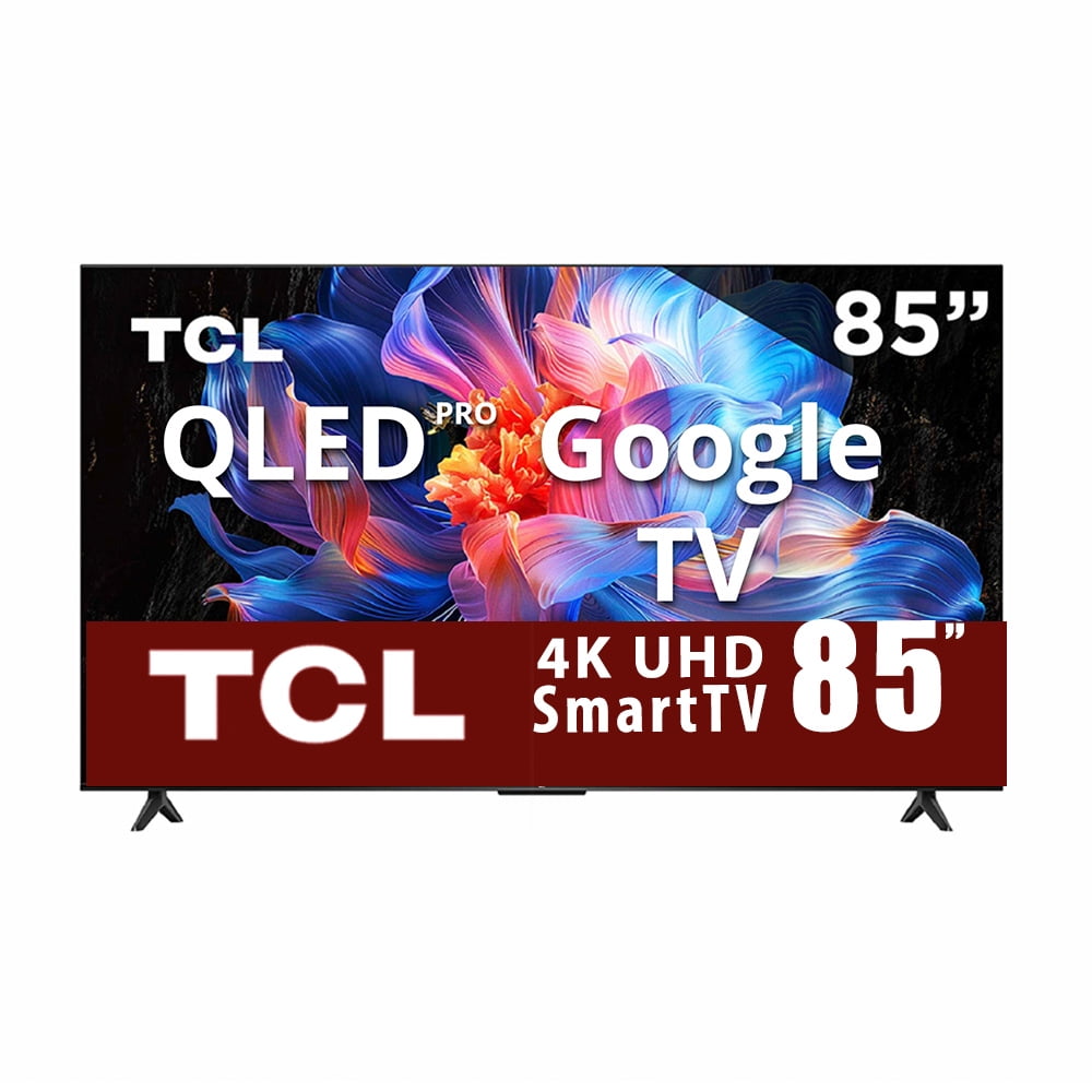 TV TCL Pantalla 85 Pulgadas QLED 4k Smart Google TV 85Q51KG | Walmart ...