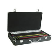 White Swan Mah Jongg, Ivory Tiles, Modern Pusher Arms, Aluminum Case ...