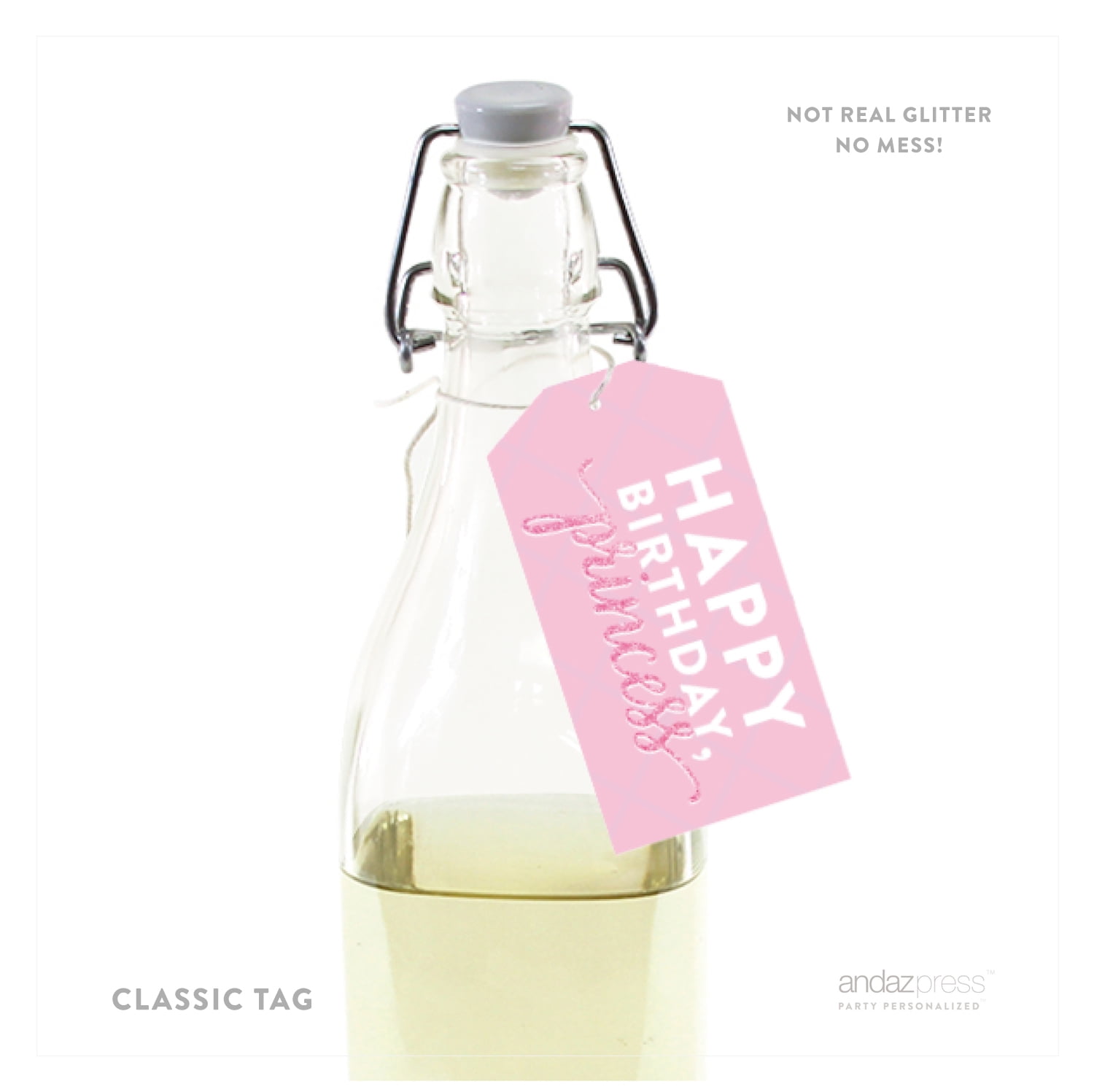 Sparkle Princess Happy Birthday Classic Gift Tags, 12-Pack - Walmart.com