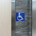 3D Handicap Sign Stickers with Adhesive Backing – Metal-Reinforced ...