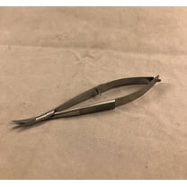 Coloplast Ostomy Scissors, Curved Tip, Stainless Steel, Silver, Part No ...