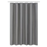 Gray Extra Long Waterproof Shower Curtain Liner 71x79 Inches - Walmart.com