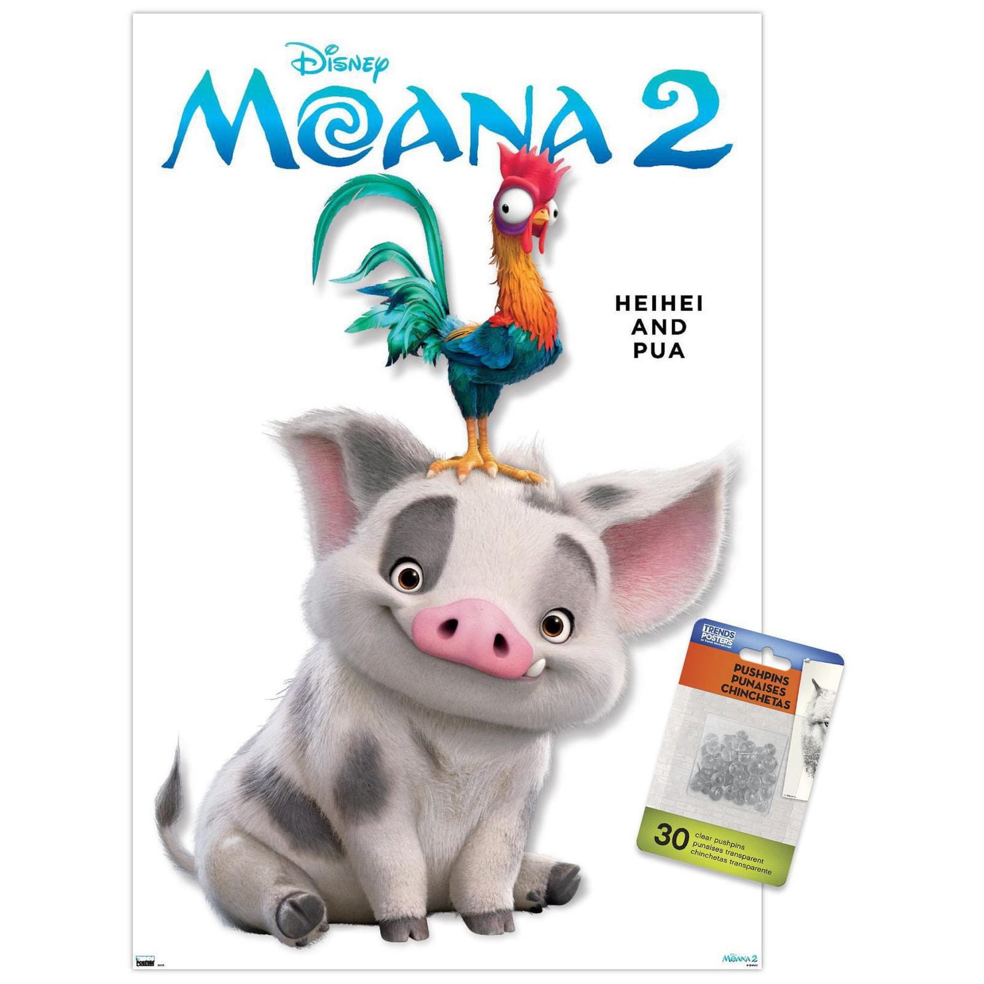 Click here for Trends International Disney Moana 2 - Heihei And P... prices