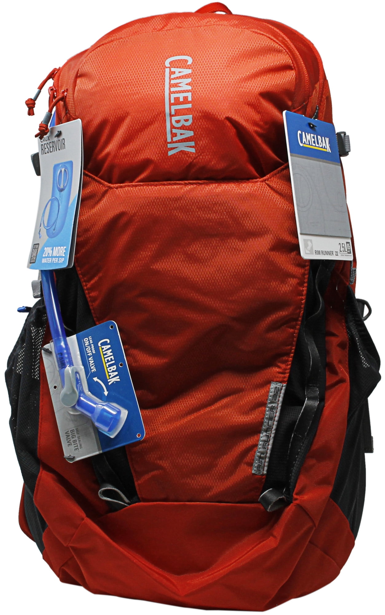 Camelbak Rim Runner Hiking Hydration Pack Polyester Packs - Aura Orange ...
