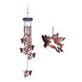 Copper-Toned Pet Wind Chimes, Dog and Cat Silhouette Wind Chime with ...