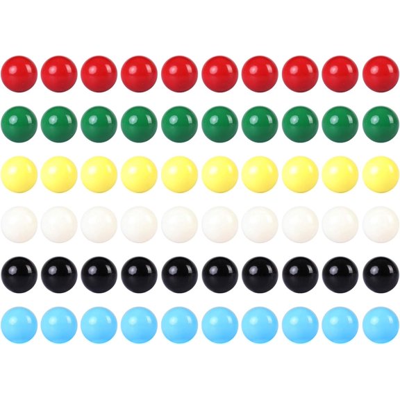 Walmart's 60-Piece Round Colored Assorted Glass Marbles Set for Chinese ...