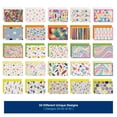 4x6 Inch Blank Note Card Set with Envelopes and Seals, 50 Count ...