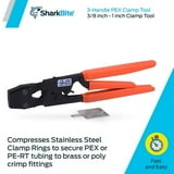Shark Bite UC961 1" 3-Handle Full-Size PEX Clamp Tool - Walmart.com