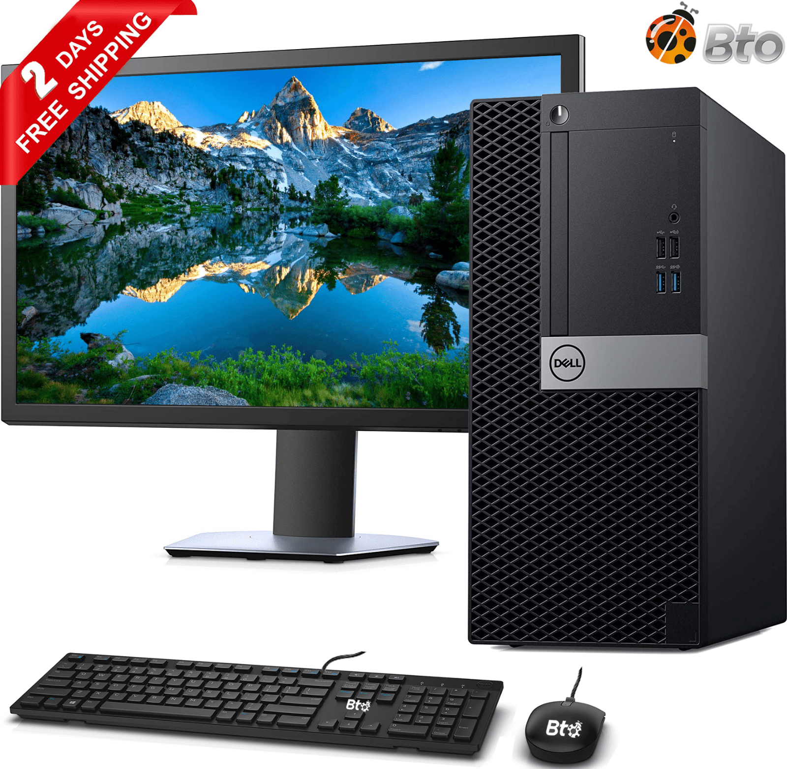 Restored Dell OptiPlex Computer Tower Core i5 6th Gen., 8GB Ram, 1TB ...