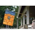 Toland Home Garden Peekaboo Cat Jack O Lantern Halloween Flag Double ...