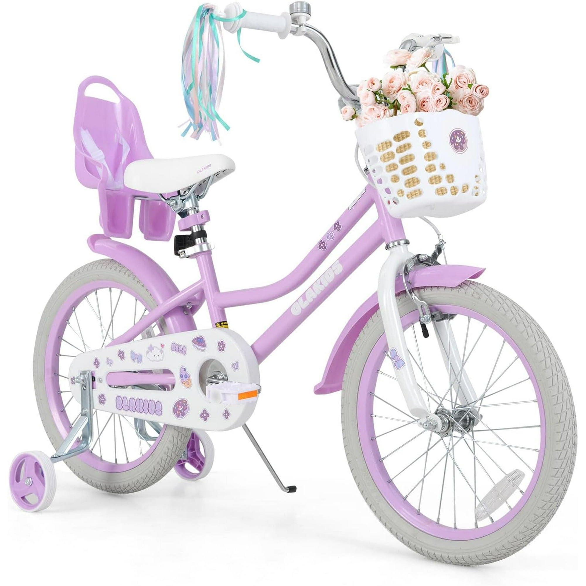 Click here for Olakids 18 Inch Toddlers Bike With Training Wheels... prices