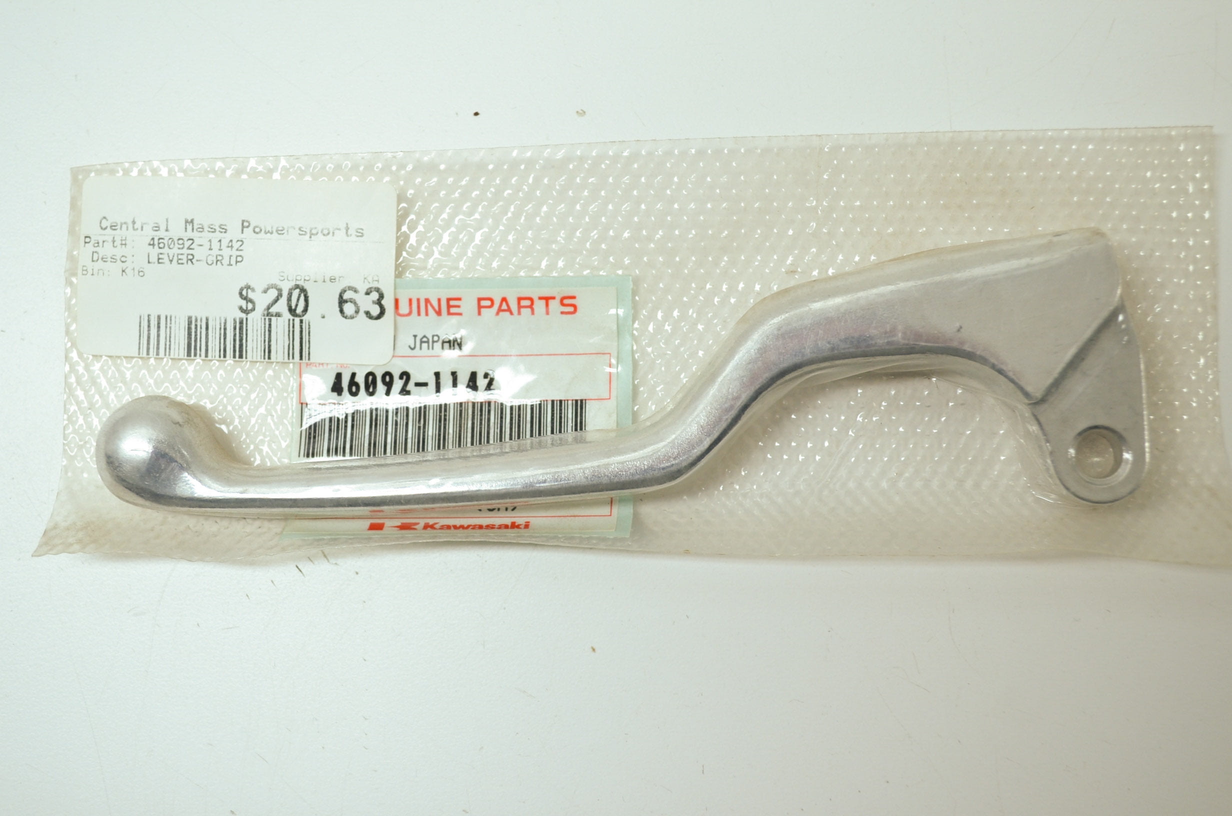 OEM Kawasaki 46092-1142 Grip Lever NOS - Walmart.com