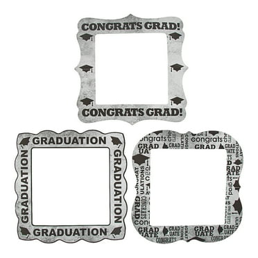Fun Express Graduation Photo Booth Frame Kit – 6 Pc. - Walmart.com