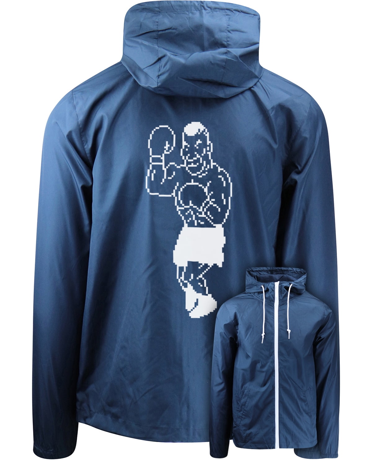 ShirtBANC Boxer Iron Mike Mens Windbreaker Boxing Punch Ts Gamer Jacket ...