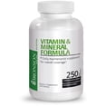 Bronson Vitamin and Mineral Formula, 250 Tablets - Walmart.com