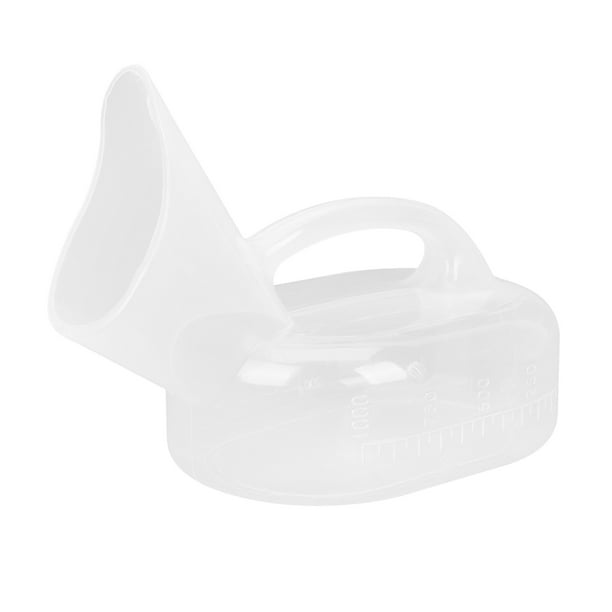 NUOLUX Women Urinal Large Capacity Urine Bottle Patient Plastic Urinal ...