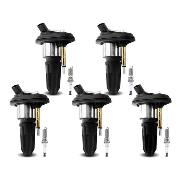 Ignition Coil and Spark Plug Kit 10 - Compatible with 2006 - 2010, 2012 ...