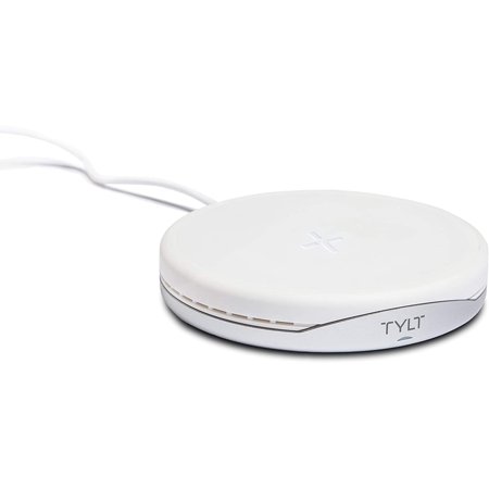 TYLT Crest - Convertible 10W Qi Desktop Wireless Charger, White ...