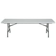 Lifetime 8 ft. Nesting Rectangle Folding Table, Indoor/Outdoor ...