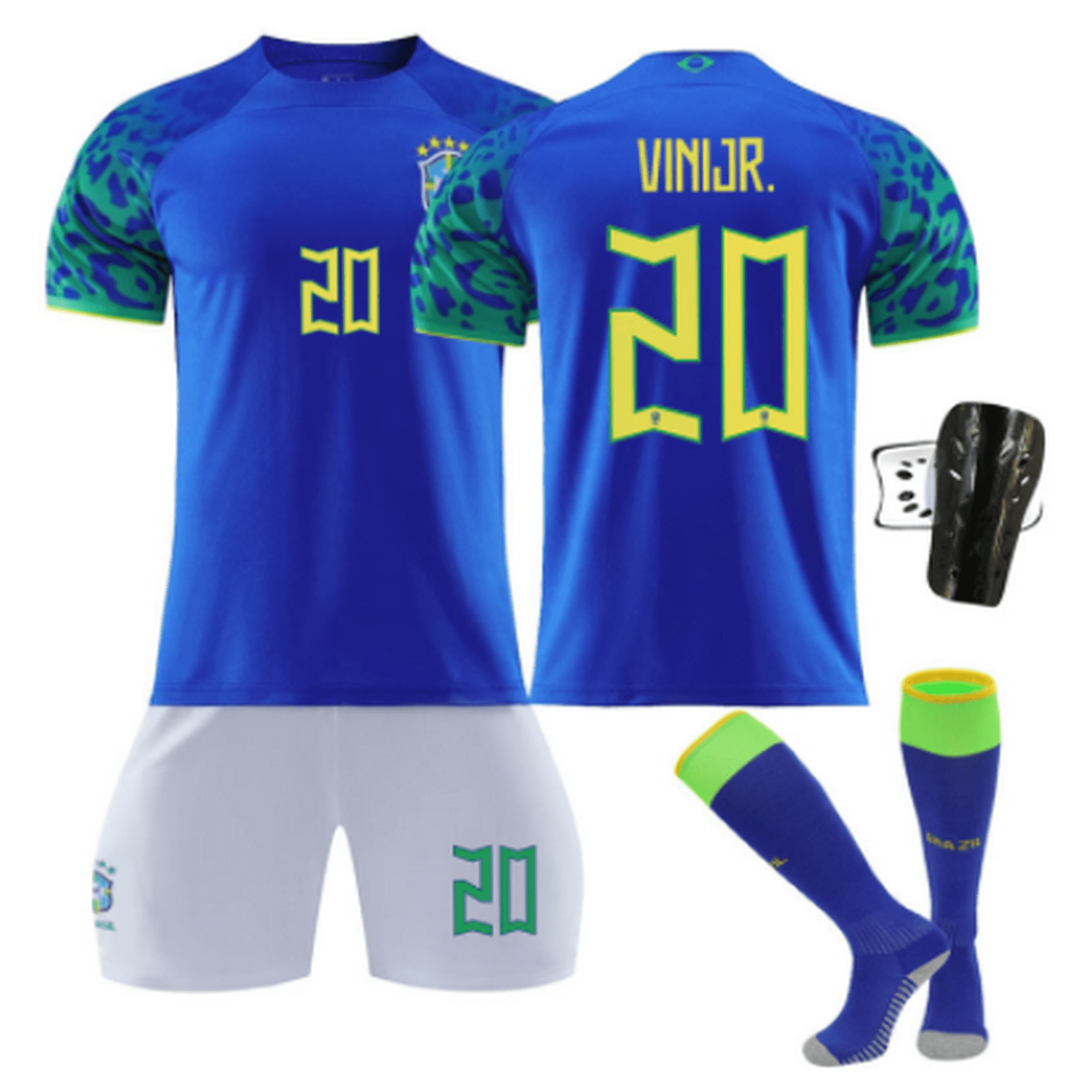 Click here for Onemix 2023 New Mens And Womens Brazil Away Blue F... prices