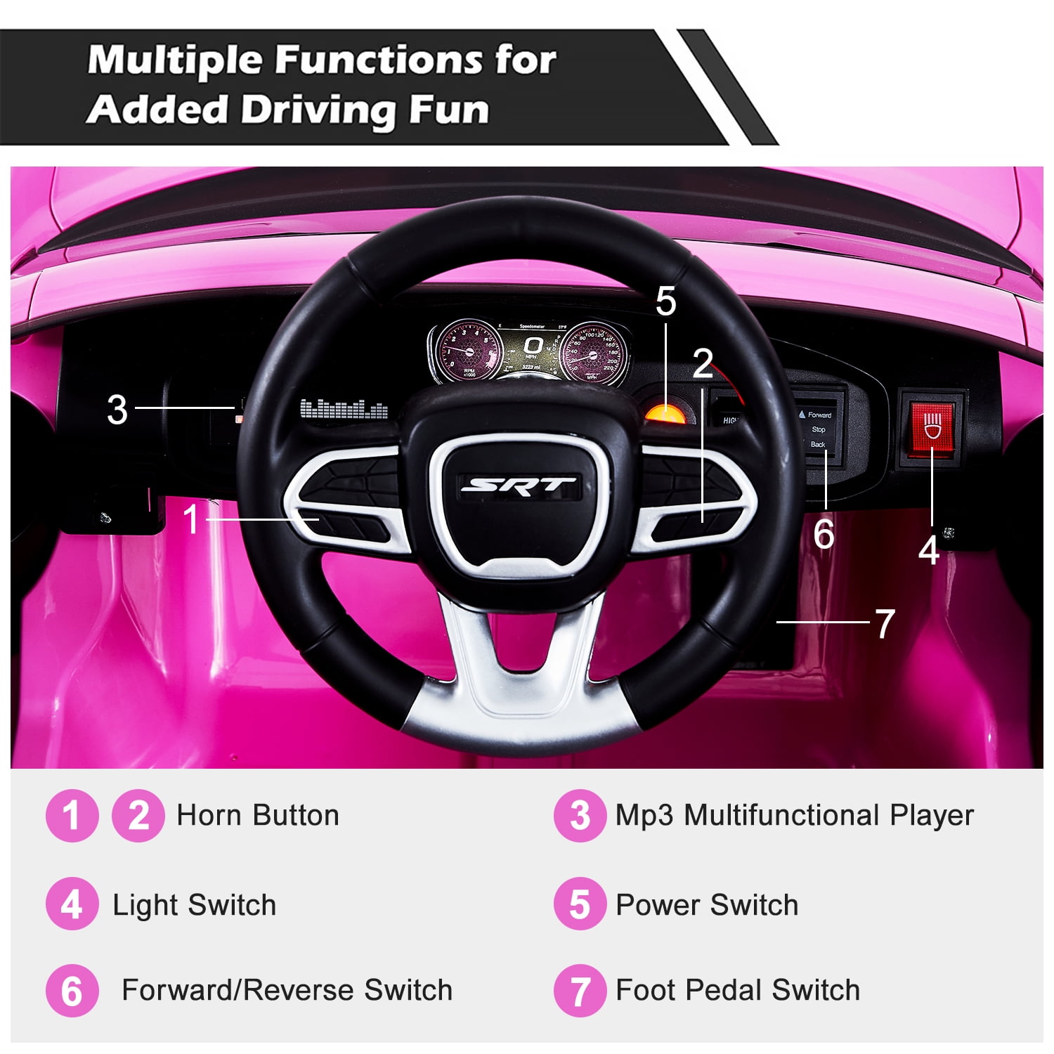 2022 Dodge Charger Hot Pink
