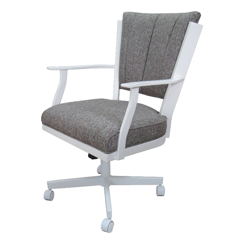 Montana Swivel Metal Dining Caster Chair on Reading Base - Walmart.com