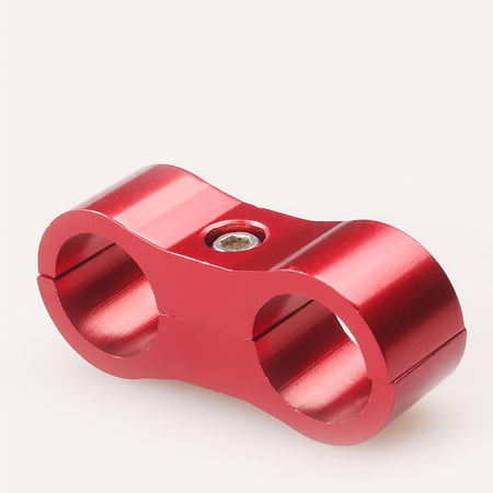 4pcs AN10 Car Hose Separators Red Car Oil Hose Clamps Corrosion ...