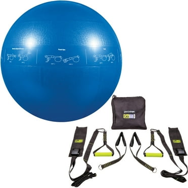 Gaiam Restore Strong Back Stability Ball Kit - Walmart.com