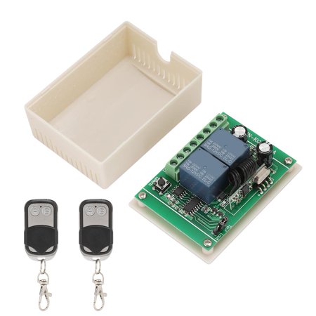 Hilitand DC12V 2CH 2 Channel Remote Control Switch Relay With 2 ...