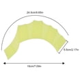 awjaisca 1 Pair Silicone Swimming Hand Fins Kids Adults Beginner ...