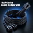 12VHPWR PVC Double 8Pin to 16Pin GPU Power Supply Cable for Enhances ...