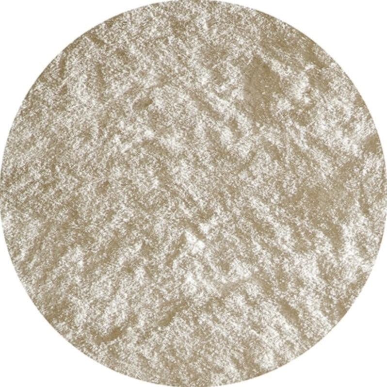 Momeni Round Solid Modern Area Rugs, White, 4'x4' - Walmart.com