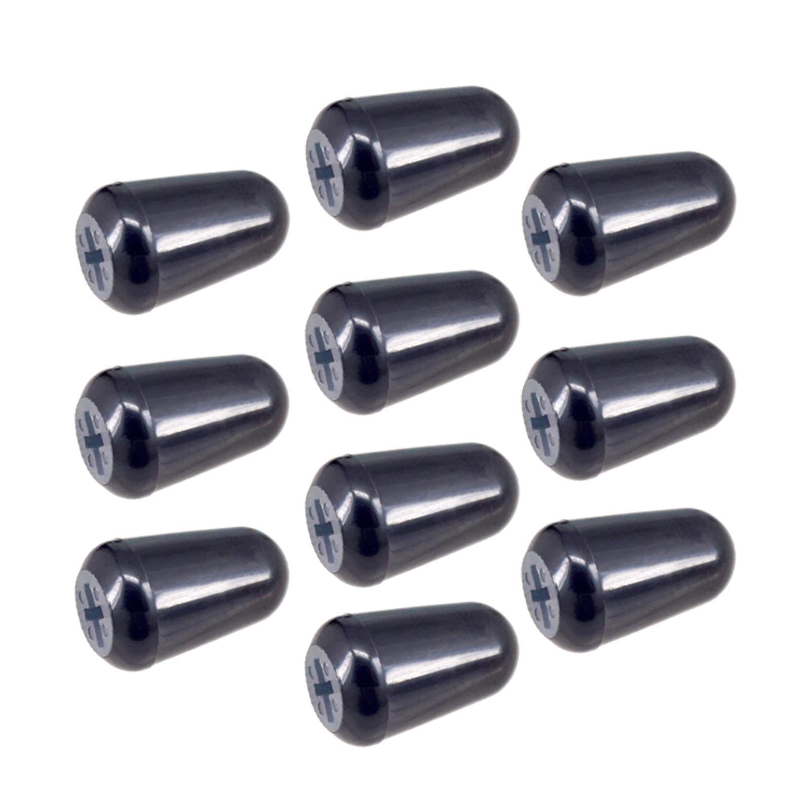 10 Pieces Toggle Switch Tip Caps Pickup Selector Switch Tips Knobs ...