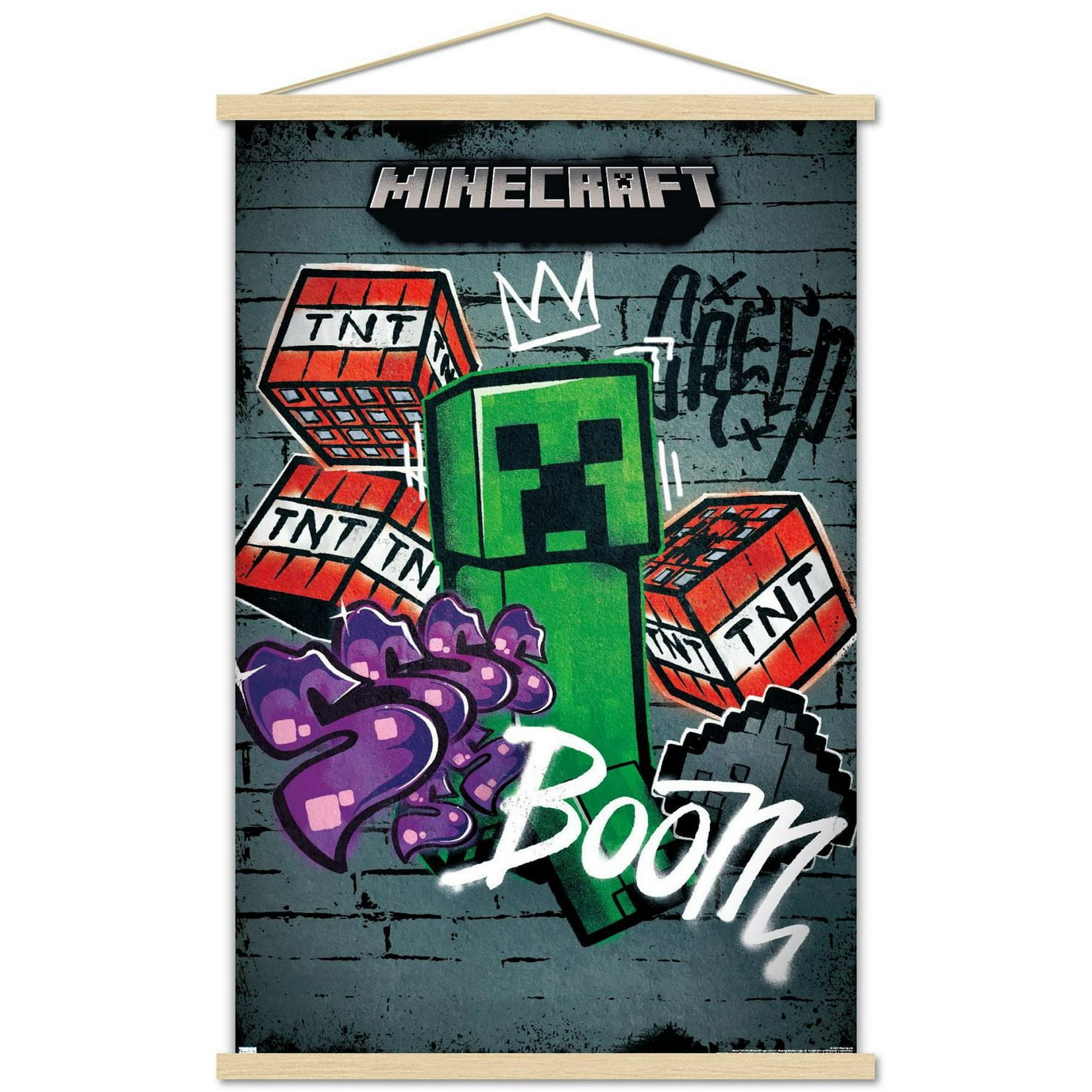 Click here for Trends International Minecraft - Creeper Do Not En... prices