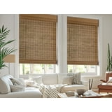 LazBlinds Cordless Bamboo Roman Shades, Light Filtering Window ...