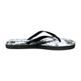 West Loop Women's Flip Flop Sandals, Black & White, Medium - Walmart.com