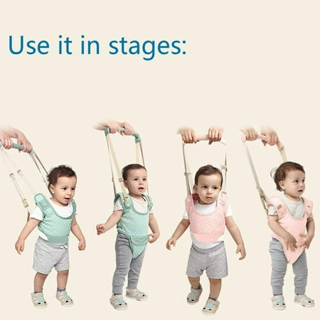 Baby Walker Toddler Walking Assistant, Handheld Stand Up and Walking ...