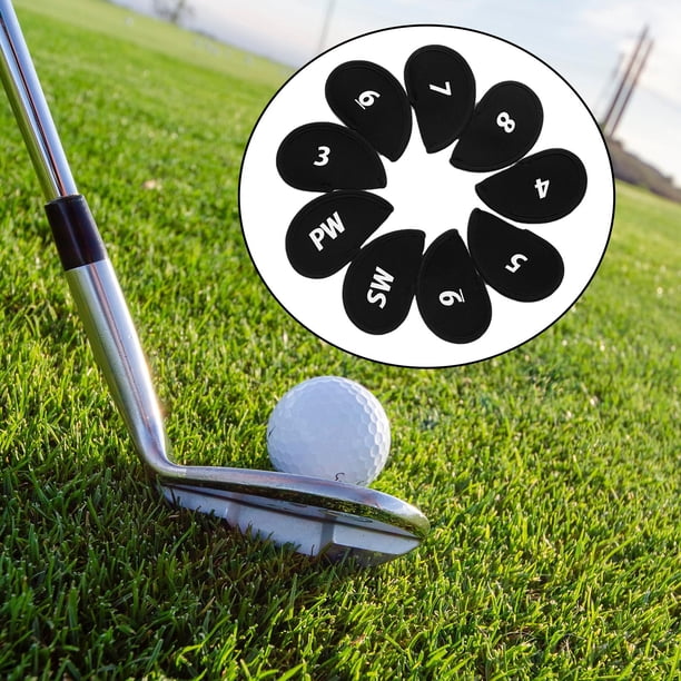 10Pcs Golf Iron Covers Set Golf Club Headcover Golf Wedges Headcovers ...
