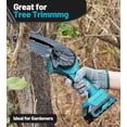 Mini Cordless 6-inch, Lightweight Handheld , Pruning Chain Kit for ...