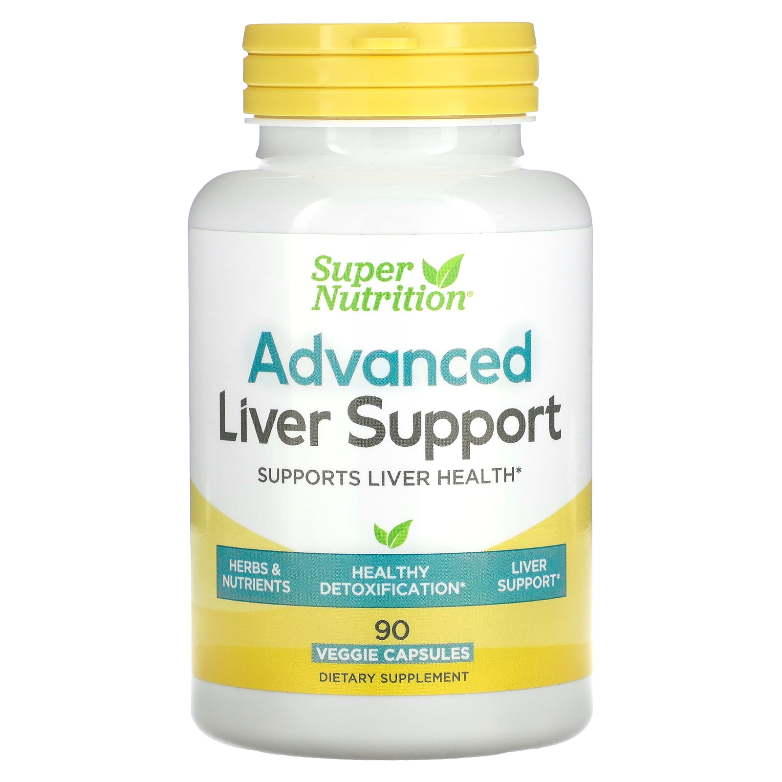 Advanced Liver Support, 90 Veggie Capsules, Super Nutrition - Walmart.com